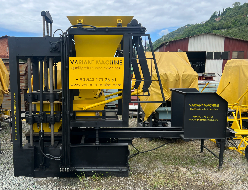 VM-0400 3’lü Briket Makinesi - Variant Machine